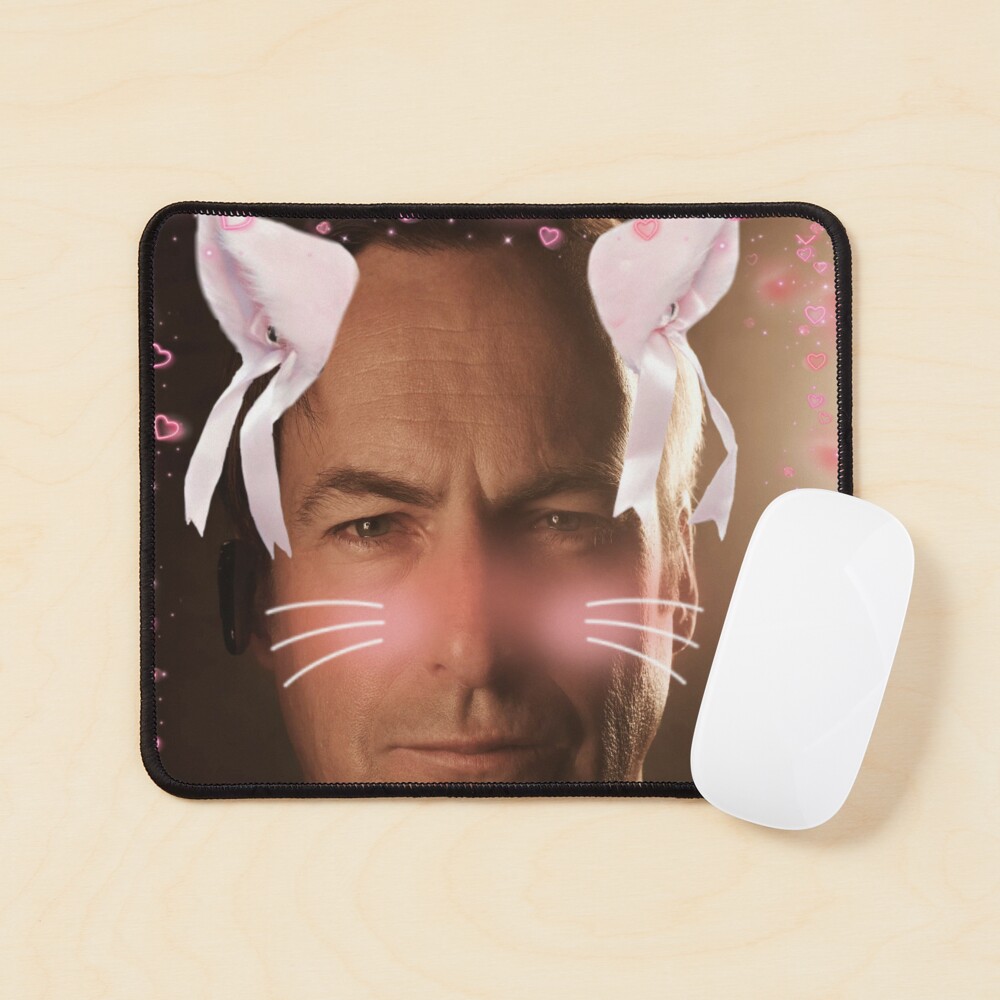 "Better call Saul Saul Goodman cat boy meme" Sticker for Sale by ...