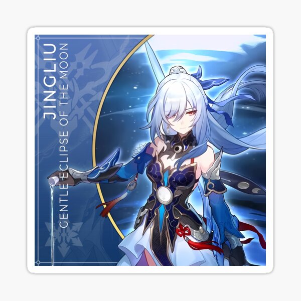"Jingliu Honkai Star Rail" Sticker for Sale by dudu-inpajamas | Redbubble