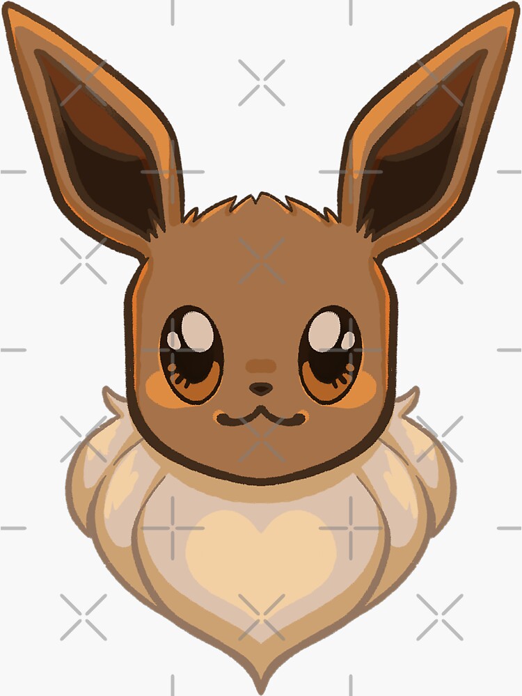 "éévéé - Eeveelution - Normal Type" Sticker for Sale by SandDolphin ...