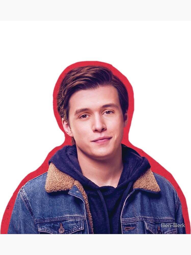"Nick Robinson from Love, Simon " Art Print for Sale by Ben-Berk ...