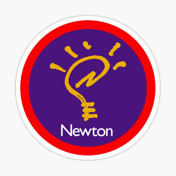 "Apple Newton Logo" Sticker for Sale by TheRDA | Redbubble