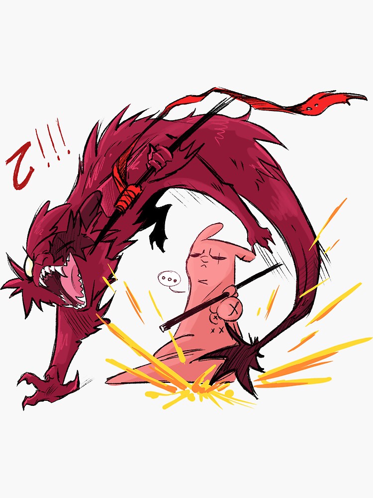 "Artihunter Slugcat" Sticker for Sale by HughIeas | Redbubble