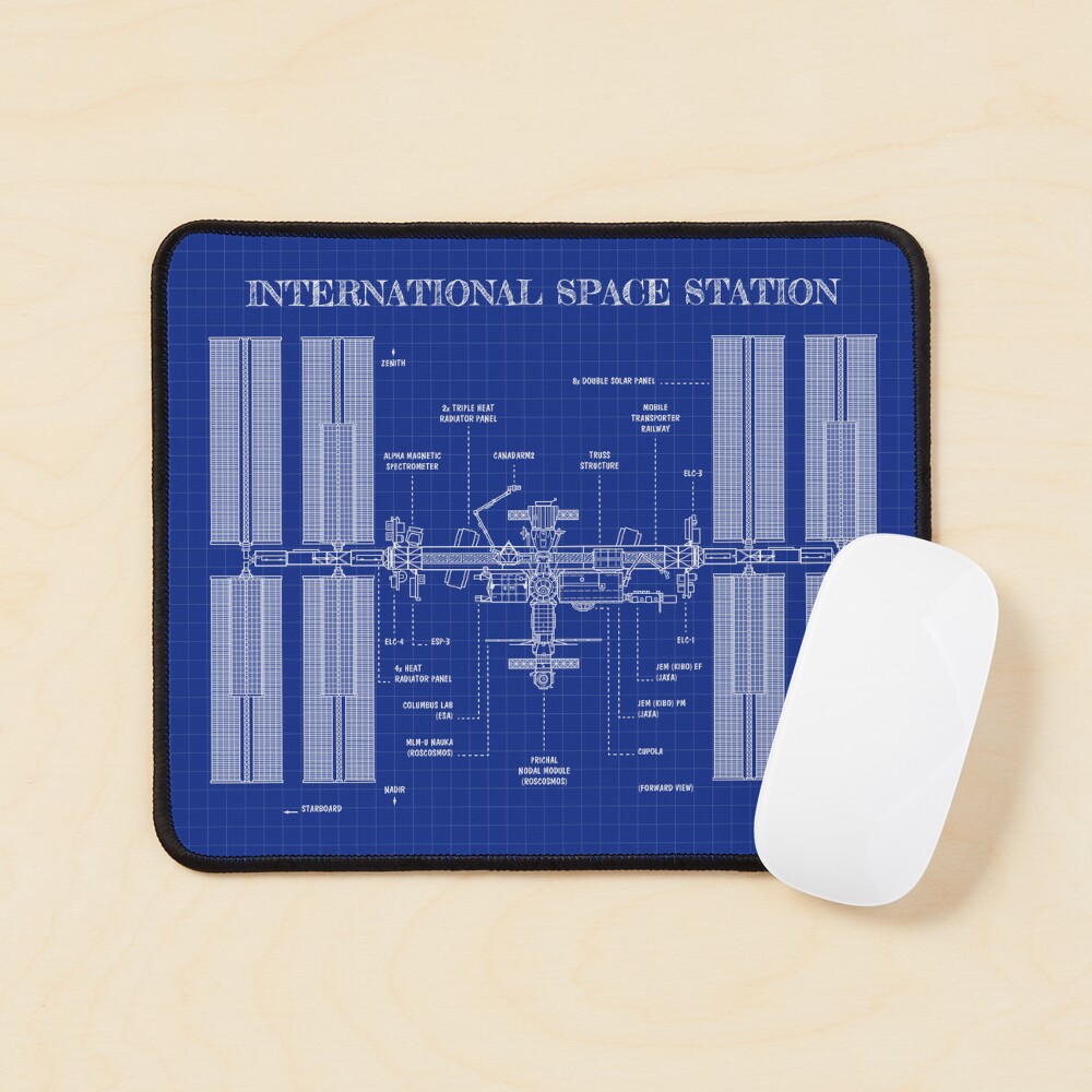 "International Space Station (ISS) and Visiting Vehicles (Blueprint ...