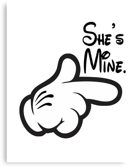 "she is mine" Canvas Print by moncel | Redbubble