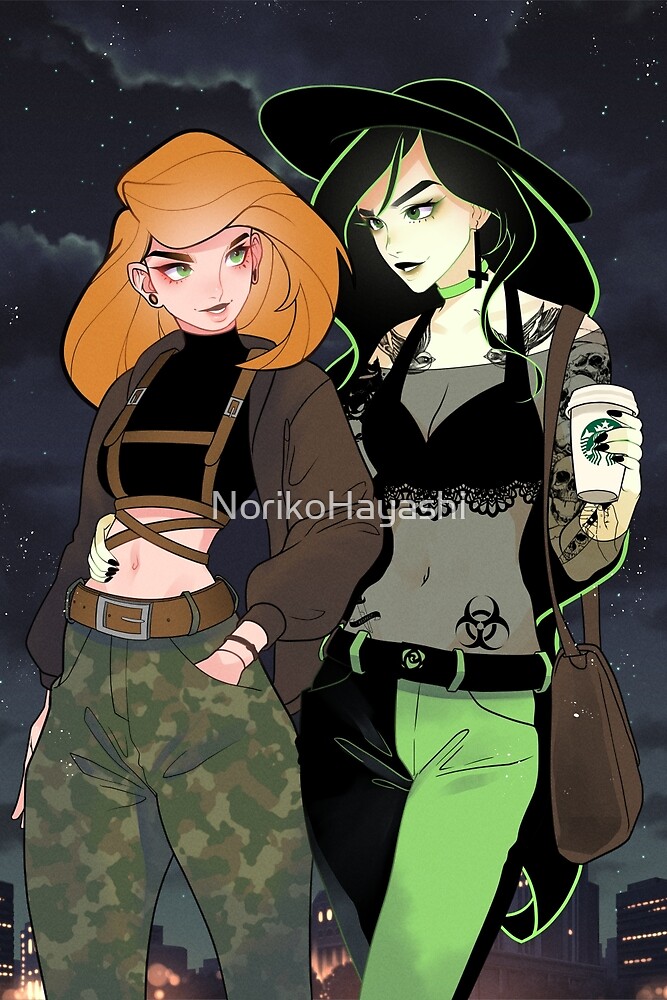 "Kim & Shego" by NorikoHayashi | Redbubble