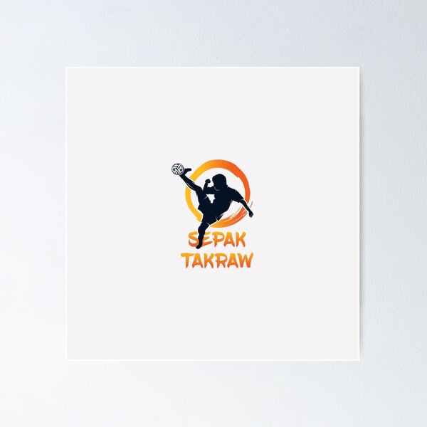 "Sepak Takraw player clothing." Poster for Sale by paulo silveira ...