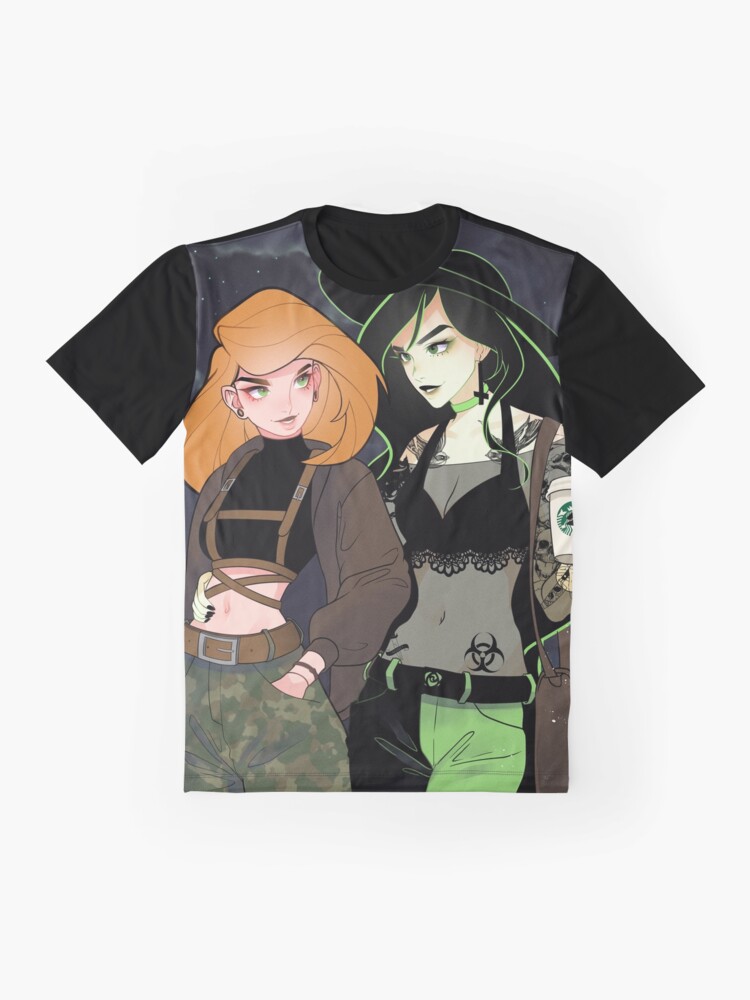 "Kim & Shego" Graphic T-Shirt by NorikoHayashi | Redbubble