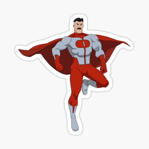 "Omni-man" Sticker for Sale by Lukstix | Redbubble