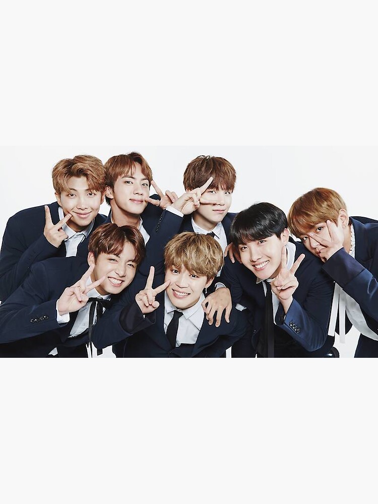 "BTS group" Sticker for Sale by TypicalTea | Redbubble