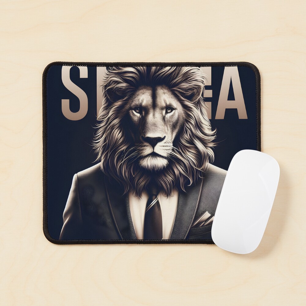 "Sigma Lion" Sticker for Sale by deadlock41 | Redbubble