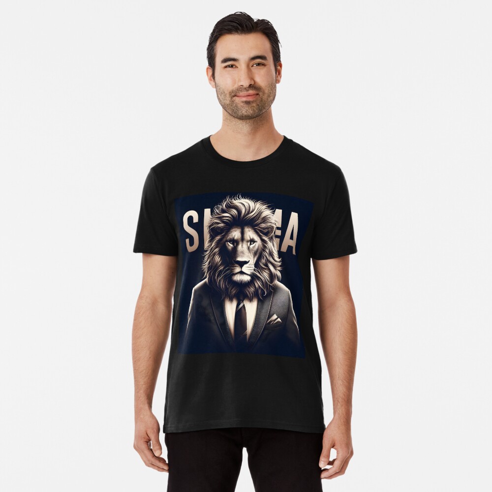 "Sigma Lion" Sticker for Sale by Day Dreamer | Redbubble