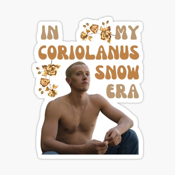 "In my Coriolanus Snow era" Sticker for Sale by otyliadesign | Redbubble