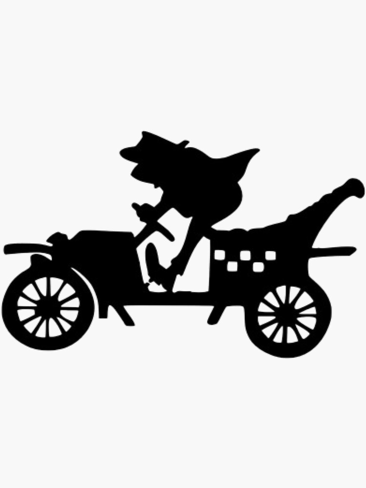 "Mr Toads Wild Ride Logo" Sticker for Sale by MStreetMerch | Redbubble