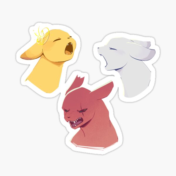 "Cute Slugcat Face" Sticker for Sale by HughIeas | Redbubble