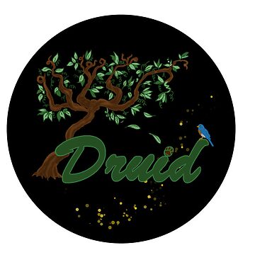 "Druid Logo " Sticker for Sale by AncientStories | Redbubble