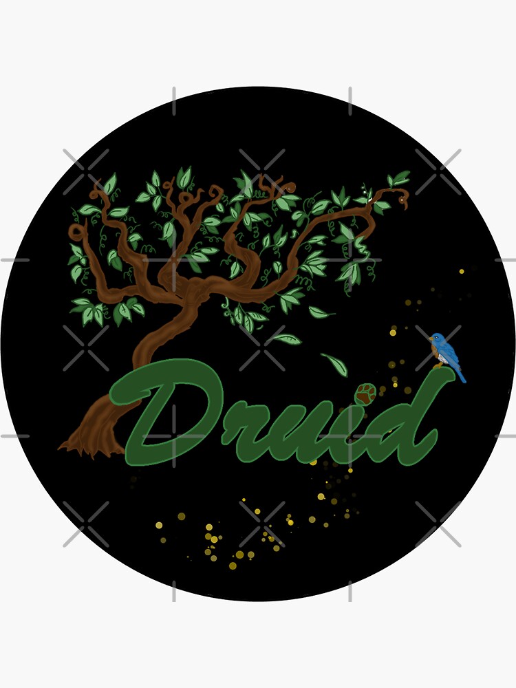 "Druid Logo " Sticker for Sale by AncientStories | Redbubble