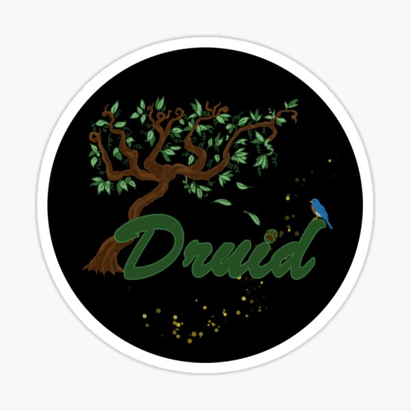 "Druid Logo " Sticker for Sale by AncientStories | Redbubble