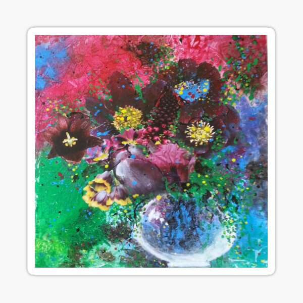 "Purple Daze" Sticker by KateBrayArt | Redbubble