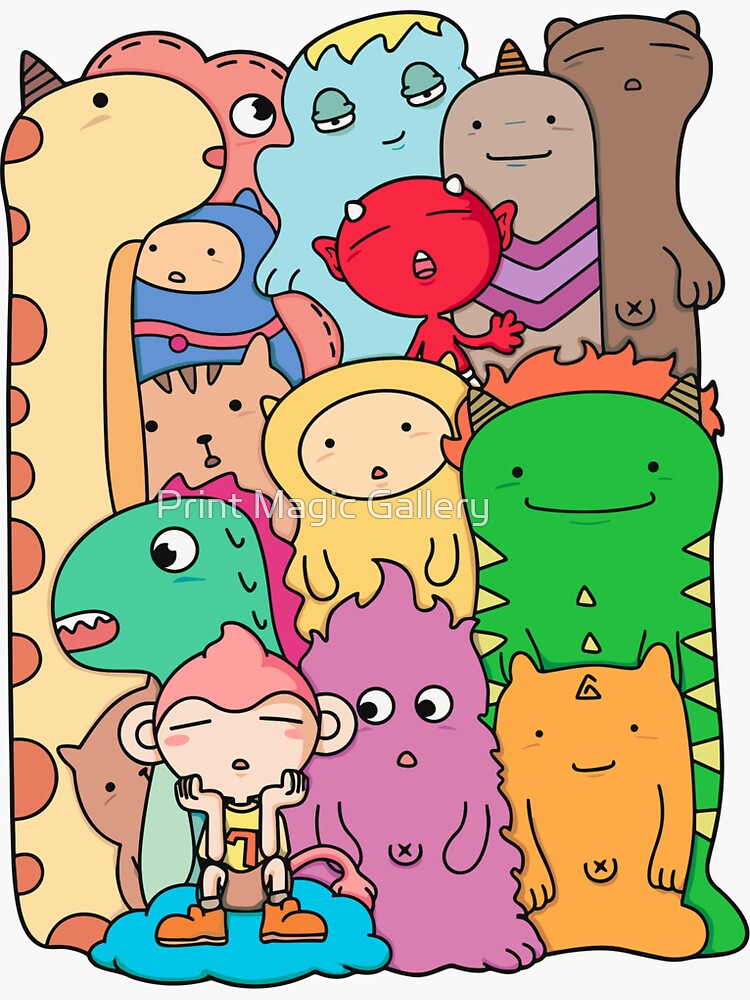 "Vexx Art Vexx" Sticker for Sale by PrintMagicGallery ⭐⭐⭐⭐⭐ | Redbubble