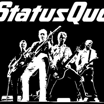 "Status Quo" Essential T-Shirt for Sale by ShiseBhirty | Redbubble