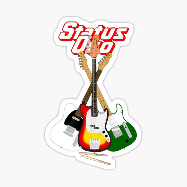 "Status Quo" Sticker for Sale by ShiseBhirty | Redbubble