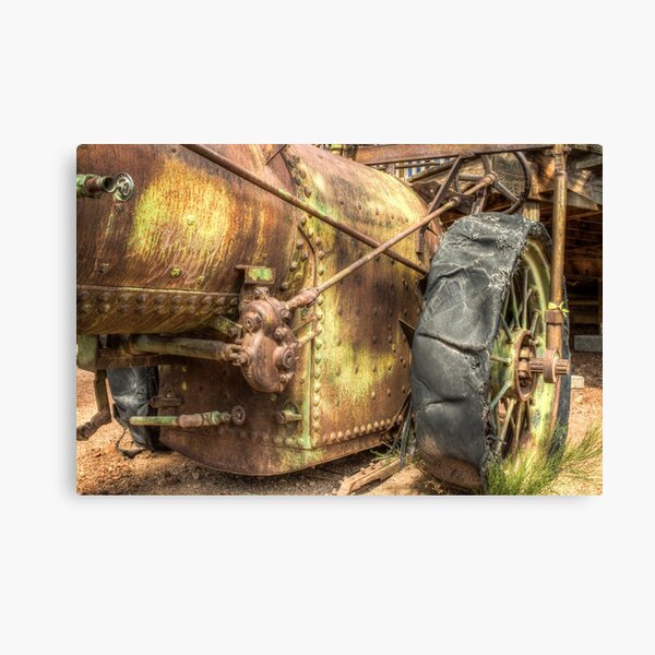 "Rust Bucket" Canvas Print by BigRedCurlyGuy | Redbubble