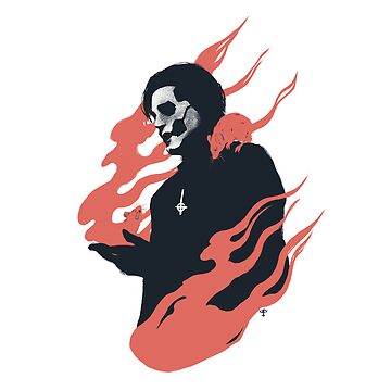 "Ghost Papa IV with rats on white background" Sticker for Sale by ...