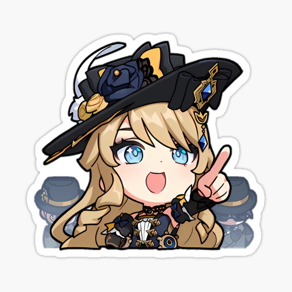 "Navia | Genshin Impact" Sticker for Sale by Verthalies | Redbubble