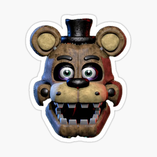 "Five Nights at Freddy 3D (FNAF)" Sticker for Sale by Yorty03 | Redbubble