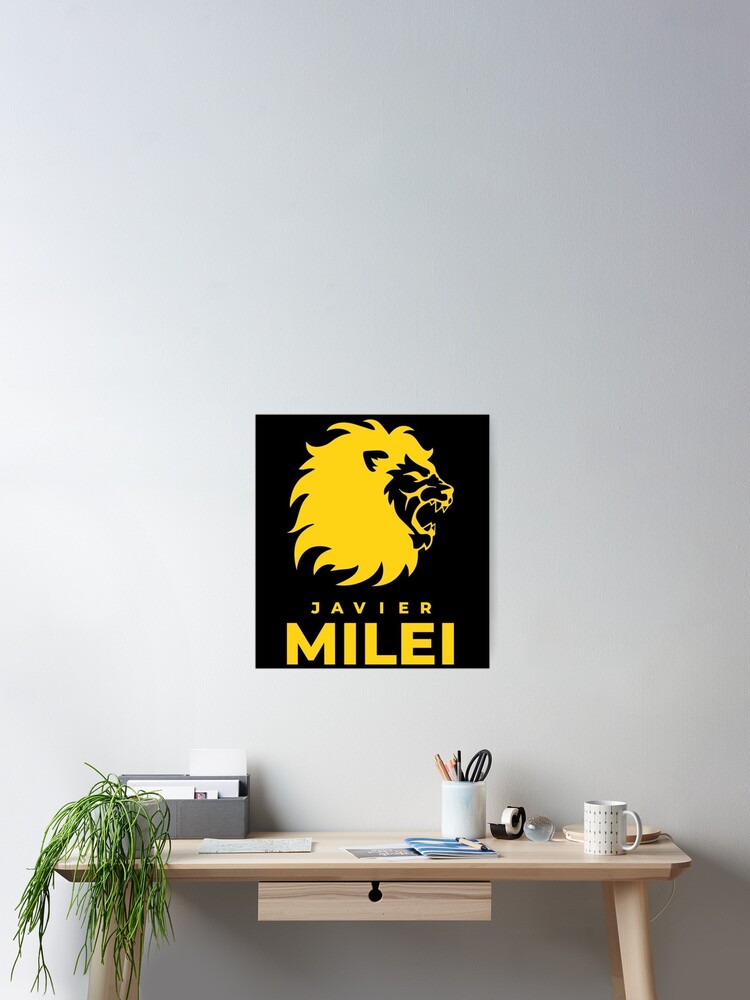 "Logo Javier Milei" Poster by 898music | Redbubble