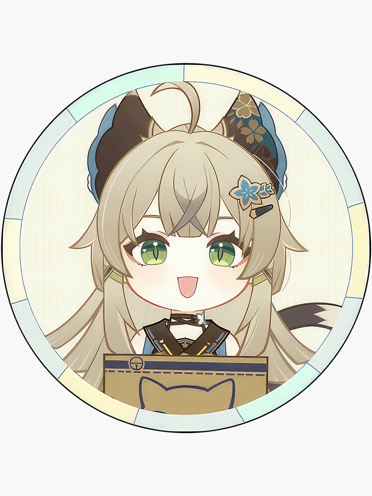 "Kirara Sticker, Genshin Impact" Sticker by Demray | Redbubble