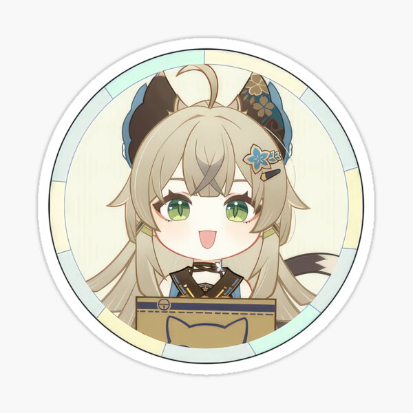 "Kirara Sticker, Genshin Impact" Sticker by Demray | Redbubble