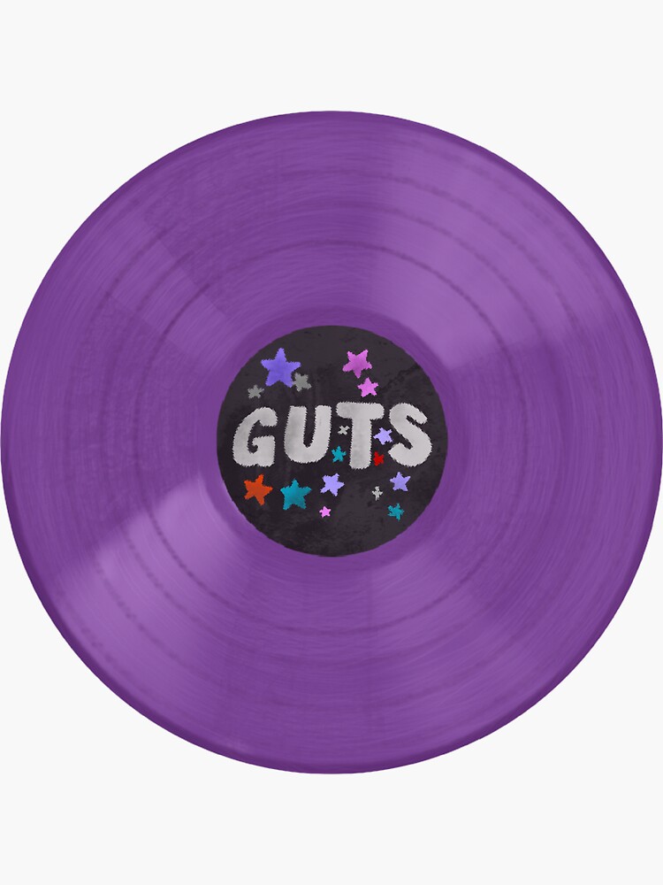 "GUTS Vinyl" Sticker for Sale by Zachary Balcoff | Redbubble