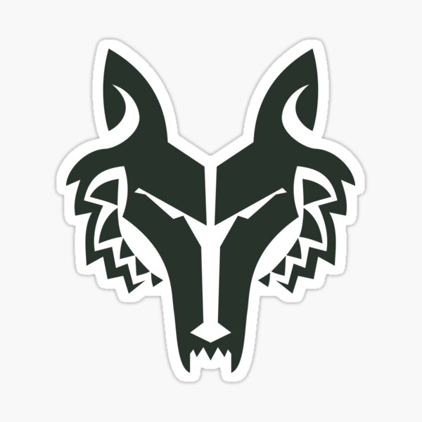 "Wolf Pack - symbol" Sticker for Sale by SurtonDesign | Redbubble