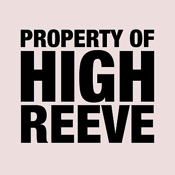 "Manacled Property of High Reeve" Sticker for Sale by FandomPlanet ...