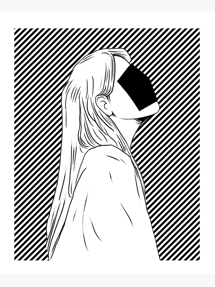 "Faceless" Sticker for Sale by Duncred | Redbubble