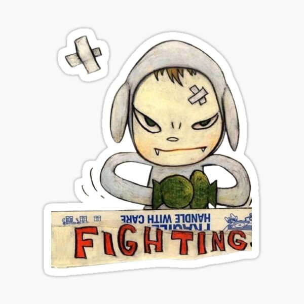 "Yoshimoto nara" Sticker for Sale by Mehis08 | Redbubble