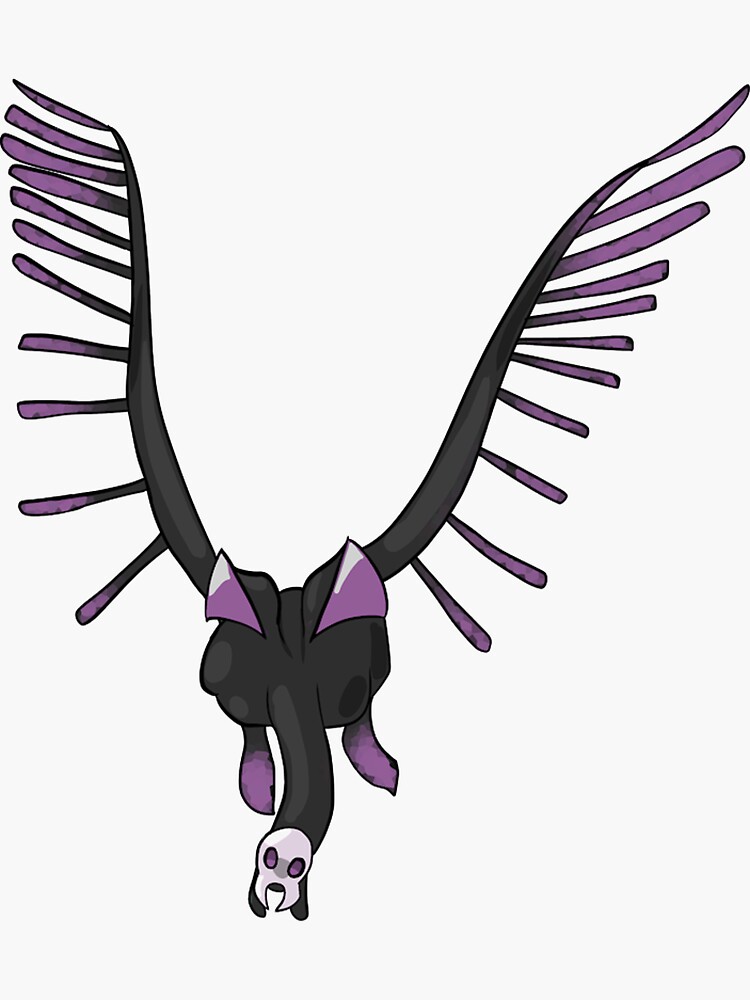 "Rain World Vulture- Purple" Sticker for Sale by FearwithaB | Redbubble