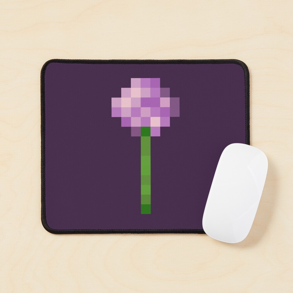 "Minecraft Allium" Sticker for Sale by Hannah Glazebrook | Redbubble