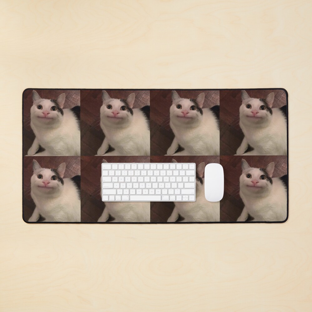 "The Polite Cat Meme" Sticker for Sale by EsmuVladiks | Redbubble