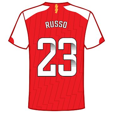 "Russo Arsenal Sticker 2023-24" Sticker for Sale by alxstevunz | Redbubble
