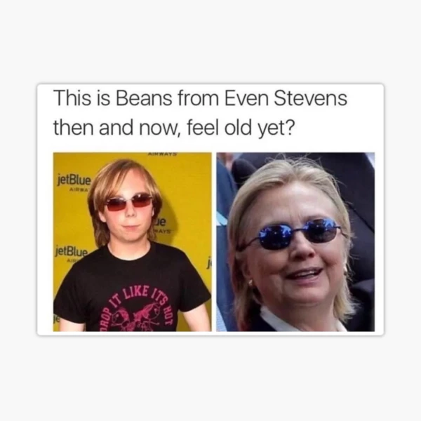 Even Stevens Beans Then And Now