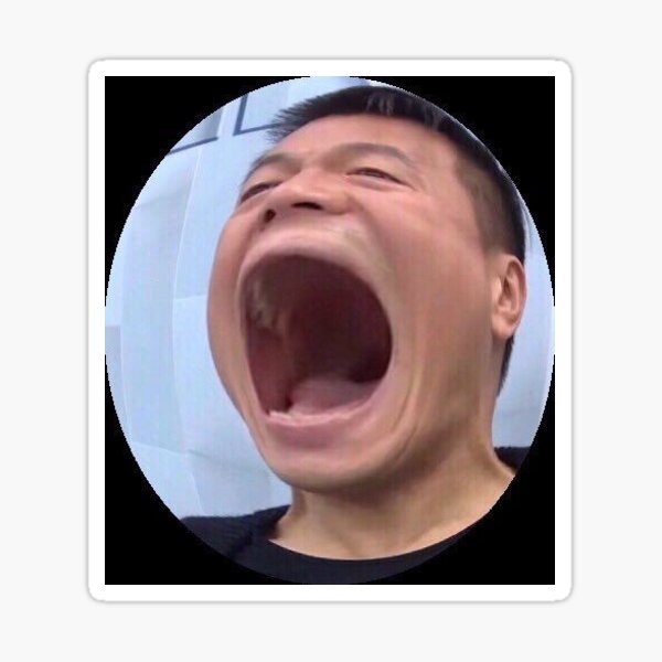 "Big Mouth JYP" Sticker for Sale by SpaceBoi29 | Redbubble