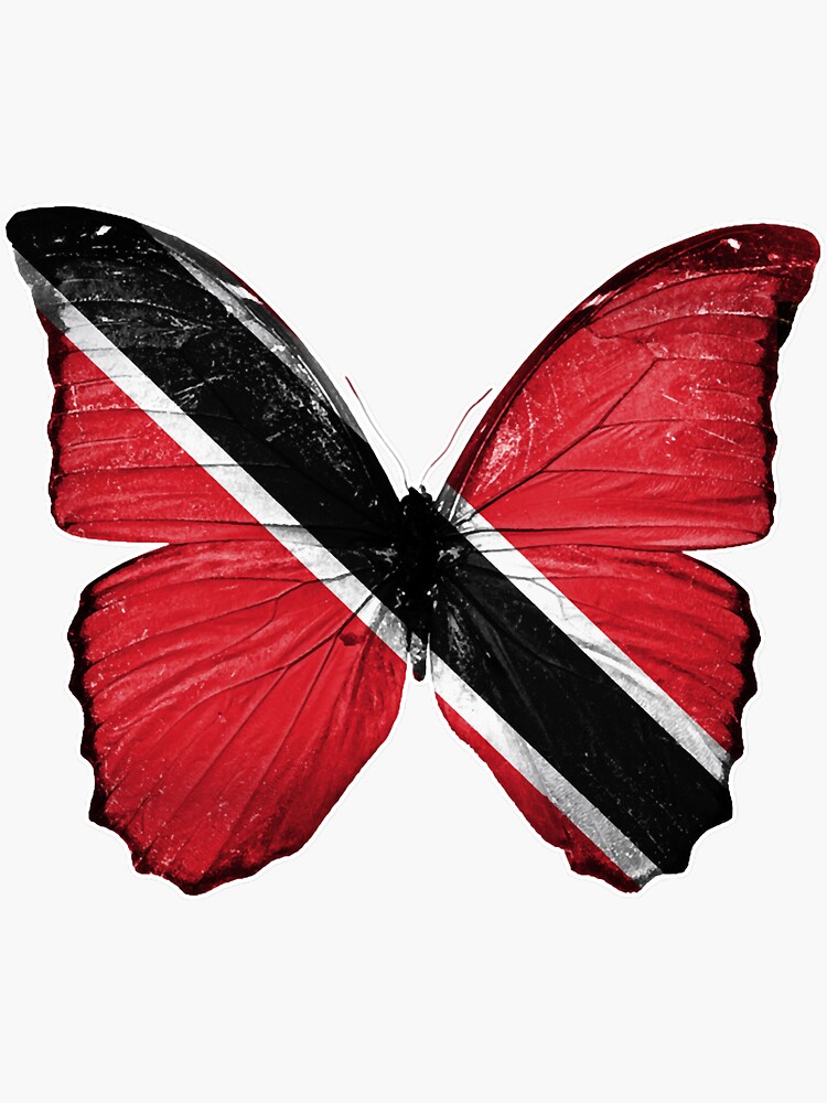 "butterfly flag of Trinidad and Tobago,Trinidad and Tobago butterfly ...