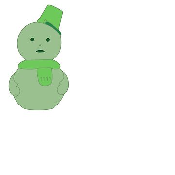 "Smiski Series 2 Secret Snowman" Sticker for Sale by aatikart | Redbubble