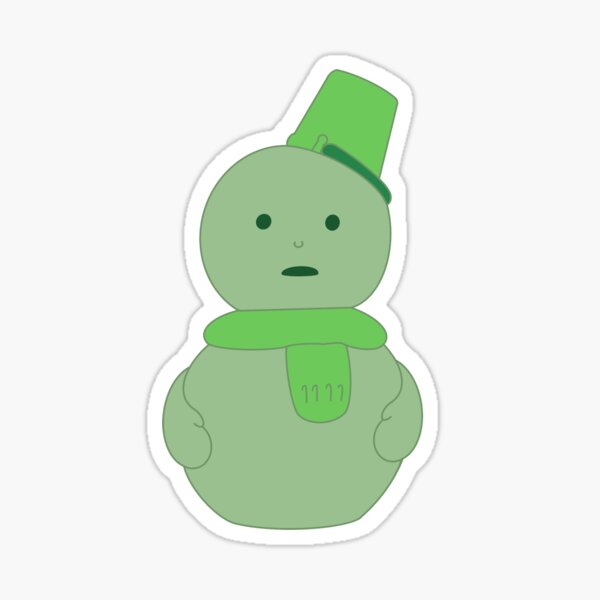 "Smiski Series 2 Secret Snowman" Sticker for Sale by aatikart | Redbubble