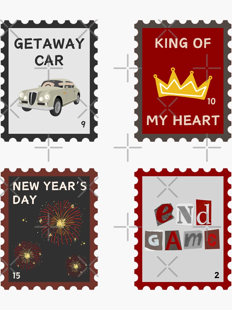 "Reputation Stamps" Sticker for Sale by GrrTigerDesigns | Redbubble