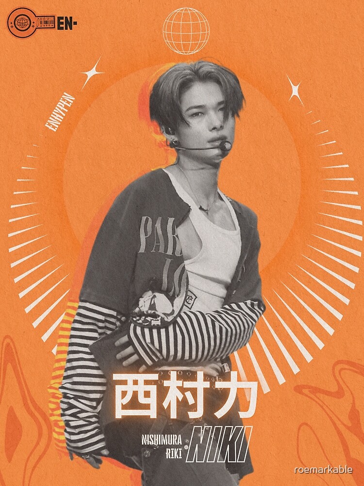 "Enhypen Niki (Nishimura Riki)" Poster for Sale by roemarkable | Redbubble