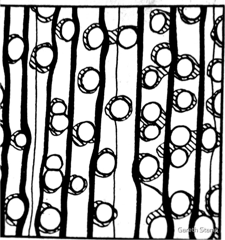 "Cell 2 - Retro petterns through the microscope" by Gareth Stamp ...