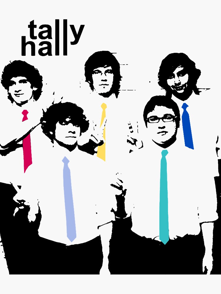 "Tally Hall " Sticker for Sale by FreakyDesignSto | Redbubble